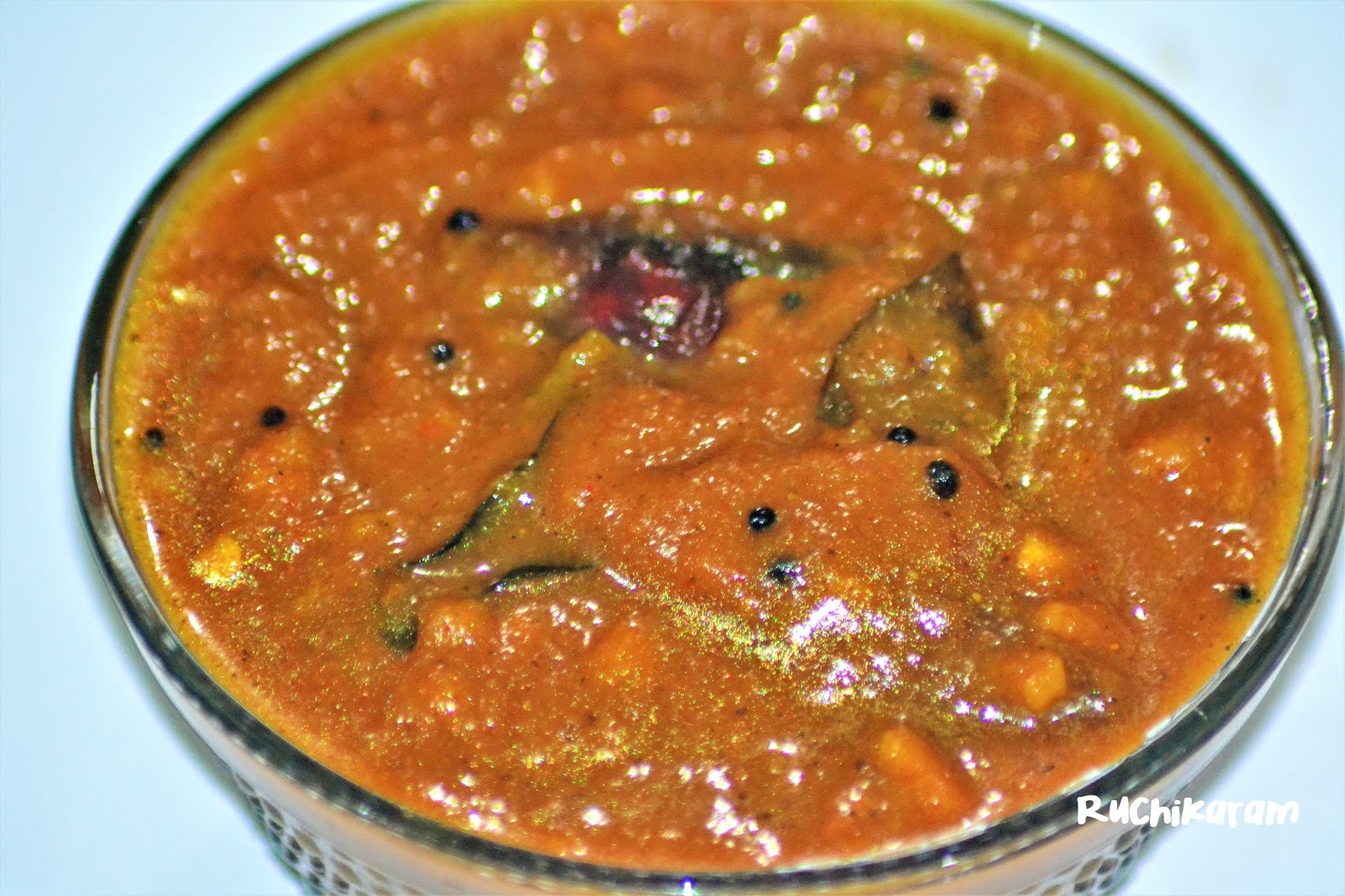 Ruchikaram: Vishu Onam Sadya Special Puli Inchi | Malabar Style Puli ...