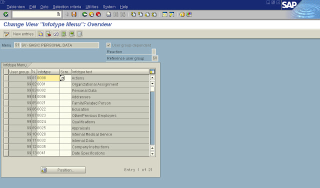 Sap Hcm Consultants: CONFIGURATION OF PA30 TRANSACTION