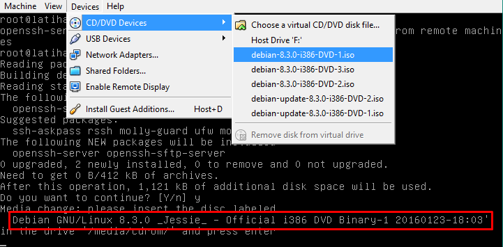 Tutorial Cara Konfigurasi SSH Server ( Remote Access ) dengan Debian 8 ... Tutorial Cara Konfigurasi SSH Server ( Remote Access ) dengan Debian 8 ...