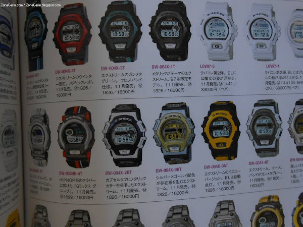 Zona Casio: El catálogo de los catálogos de G-Shock