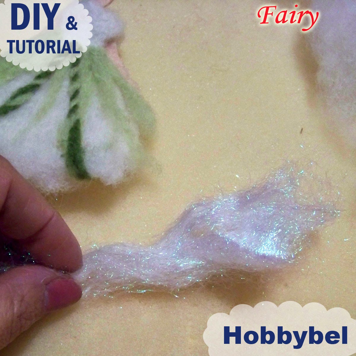 TUTORIAL FATA DI LANA CARDATA - DIY WALDORF DOLL, FAIRY CRAFT, NEEDLE FELT