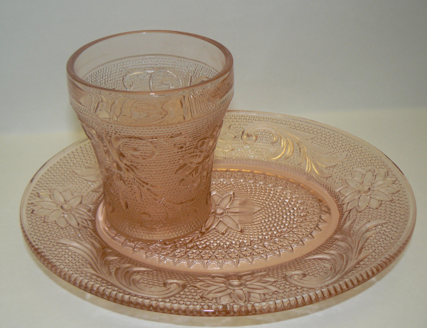 Chippy White Cottage: TIARA: The Glassware...Not The Crown