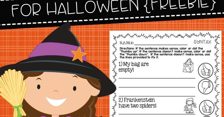 Word Nerd Speech Teach: (FREEBIE) No Prep Find and Fix Syntax ...