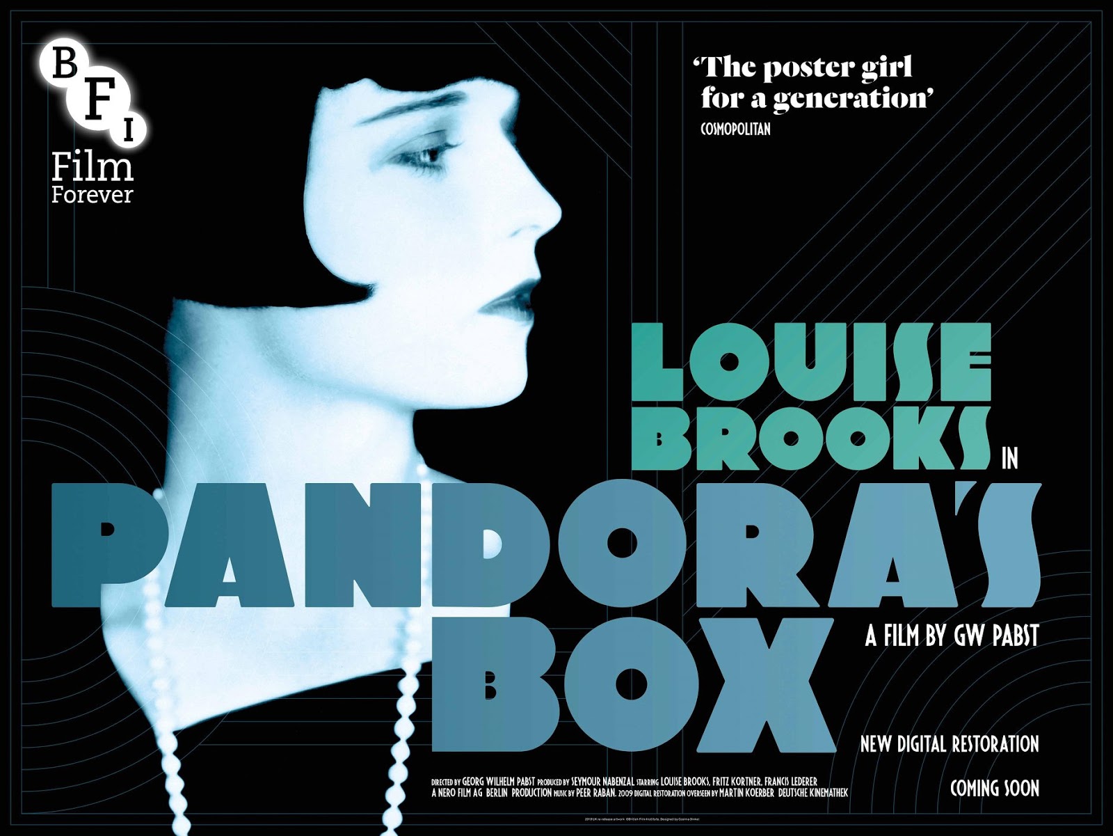 Louise Brooks Society: Dates announced for Pandora's Box showings in ...