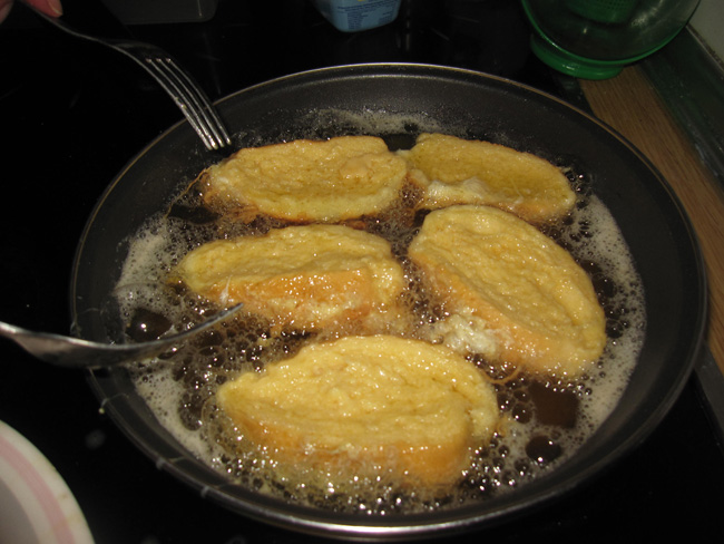 mis recetas dulces y saladas: tostadas de mi abuela y fotos del paso a paso