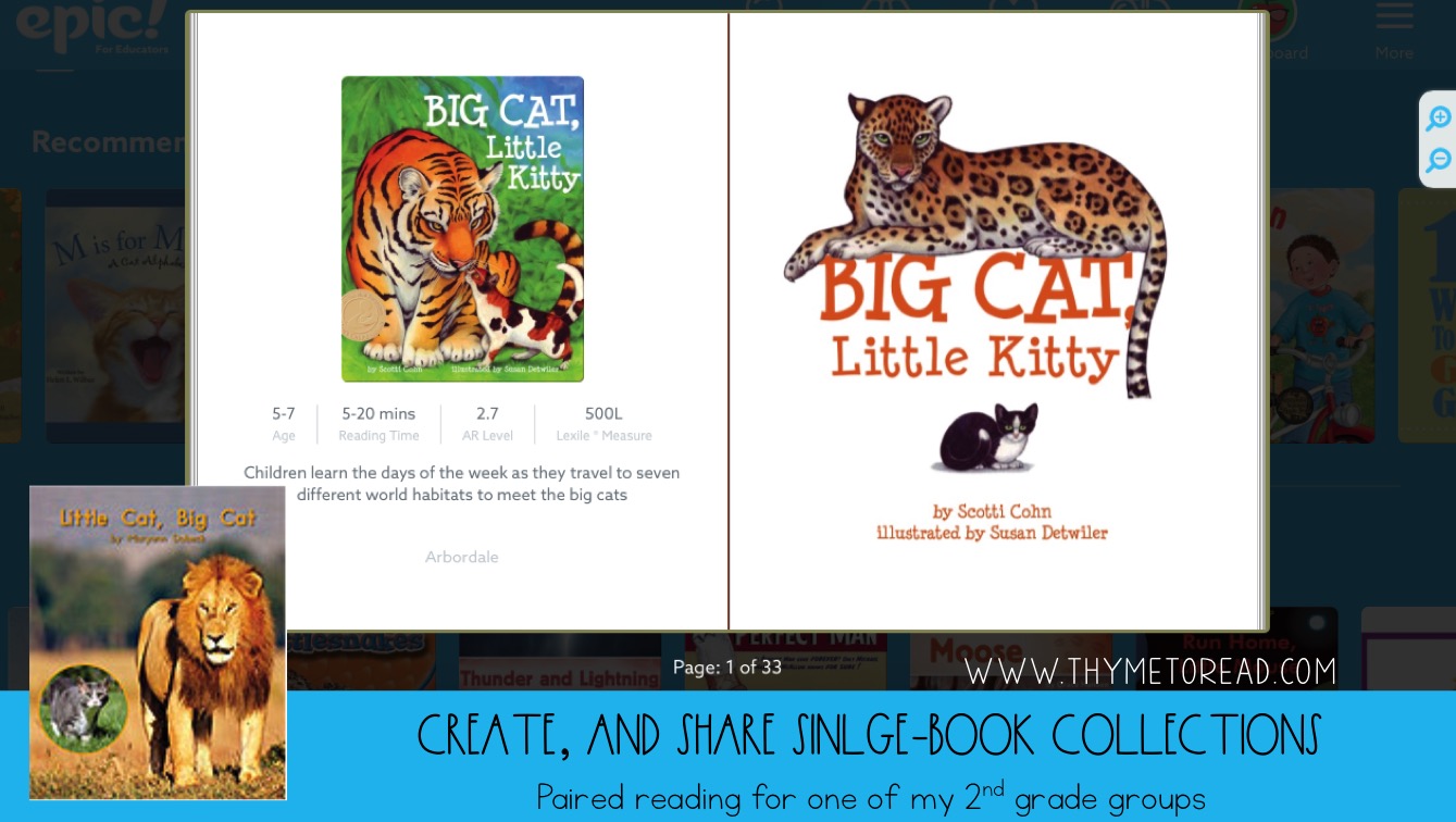 Motivate Your Readers with an EPIC! App | Thyme To Read