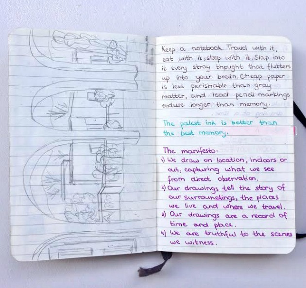 The Journal Diaries- Notebooks, Watercolors, and Sketches by Ellina ...