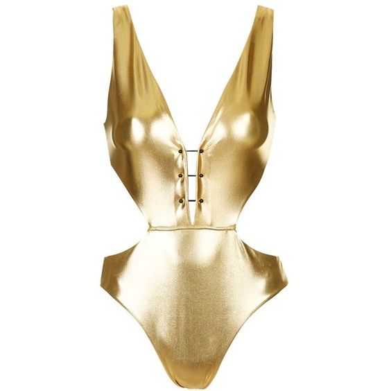 Metallic: Swimwear trend - Miss Rich
