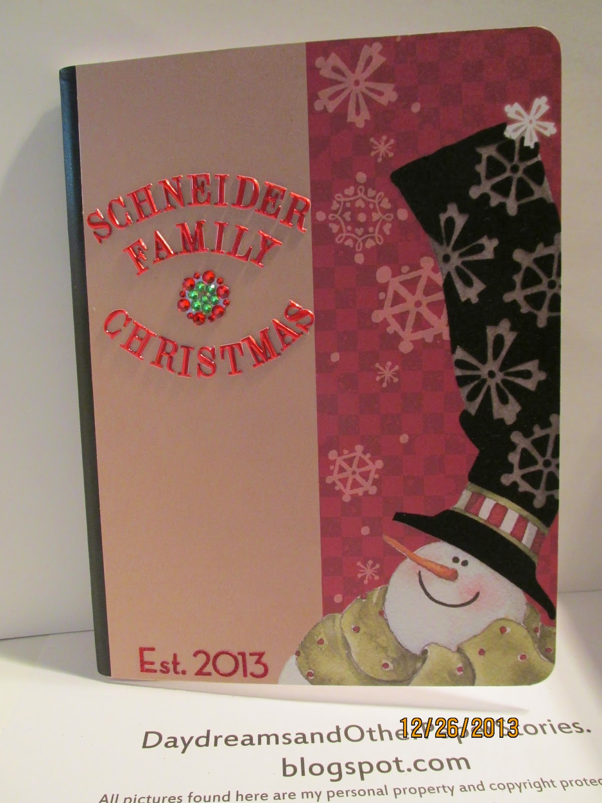 Daydreams: Christmas Journal