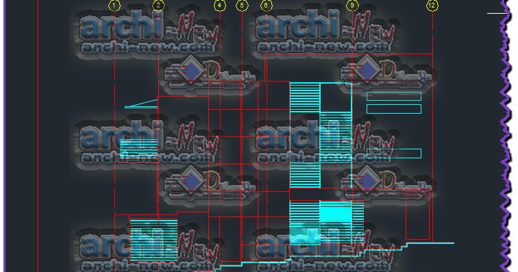Download AutoCAD CAD DWG file split level house