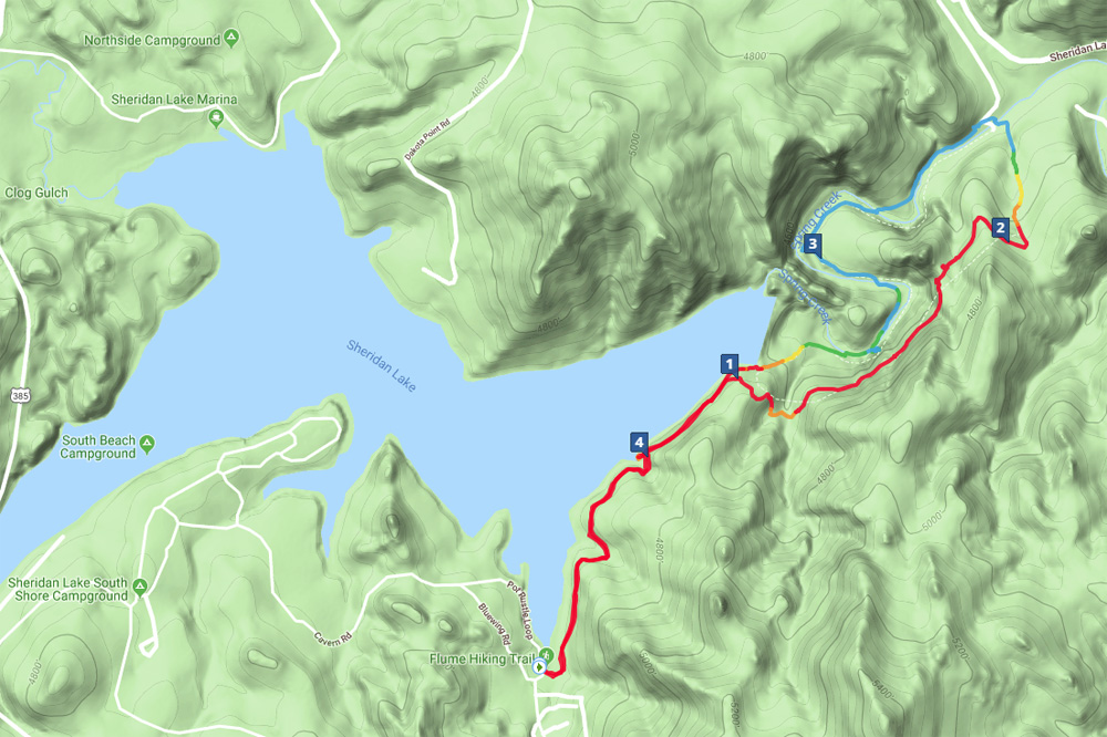 Moments in Light Photography: Flume Trail, Black Hills, SD