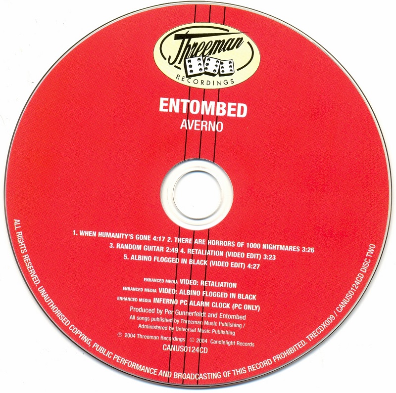 Cries from the Quiet World: Entombed "Inferno"