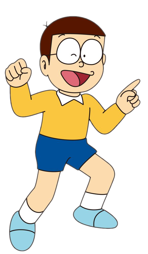 Cartoon Characters: Doraemon Nobita (PNG's)