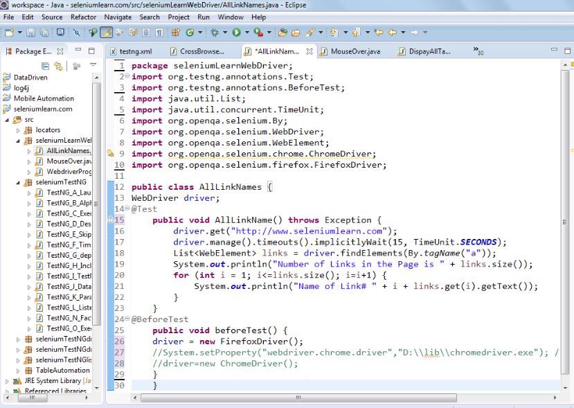 Selenium Foundation Program - Introduction to Selenium