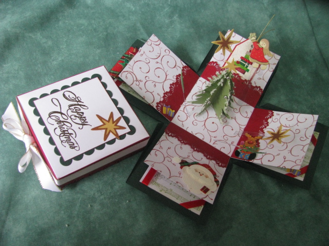 Inkspirational Designs: The most amazing Christmas Explosion Box