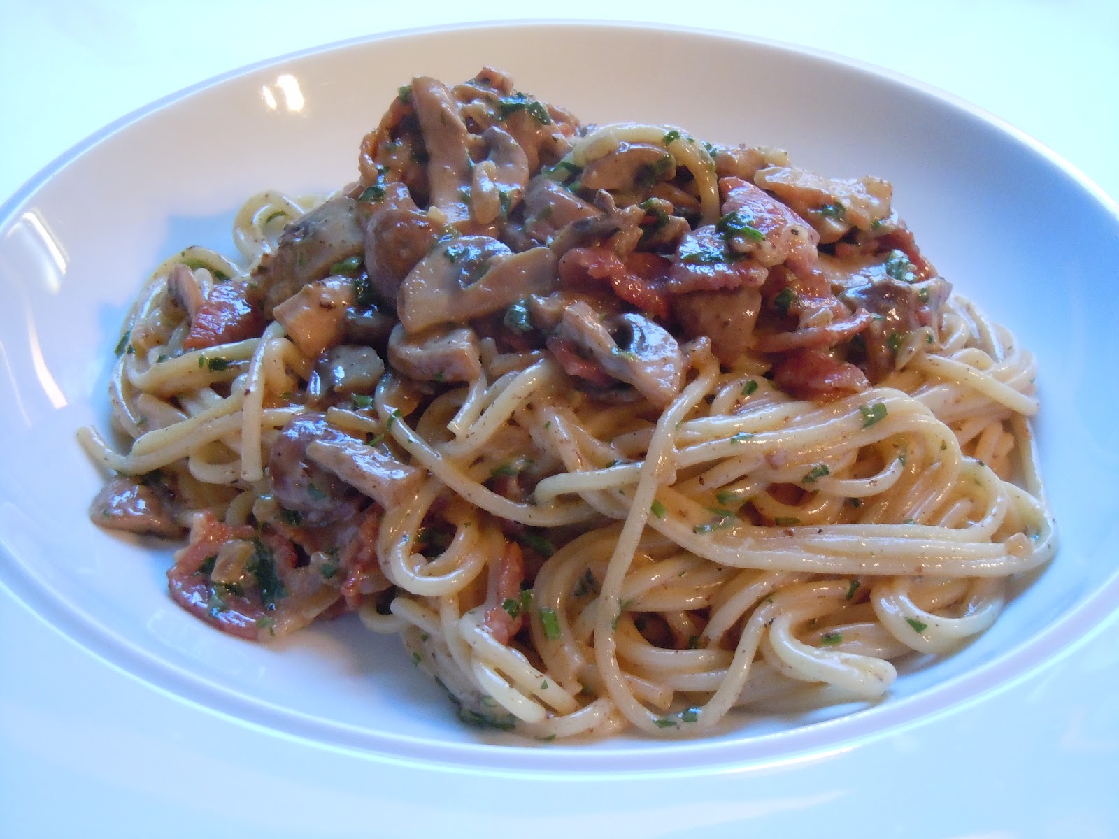 Tonight's Menu: Spaghetti al Funghi
