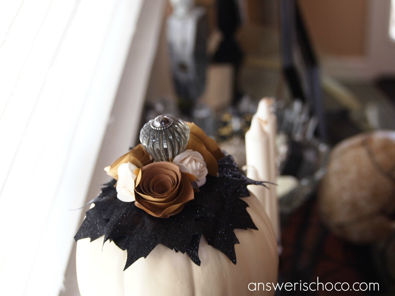 The Answer Is Chocolate: 2016 Halloween: Gothic Pumpkin
