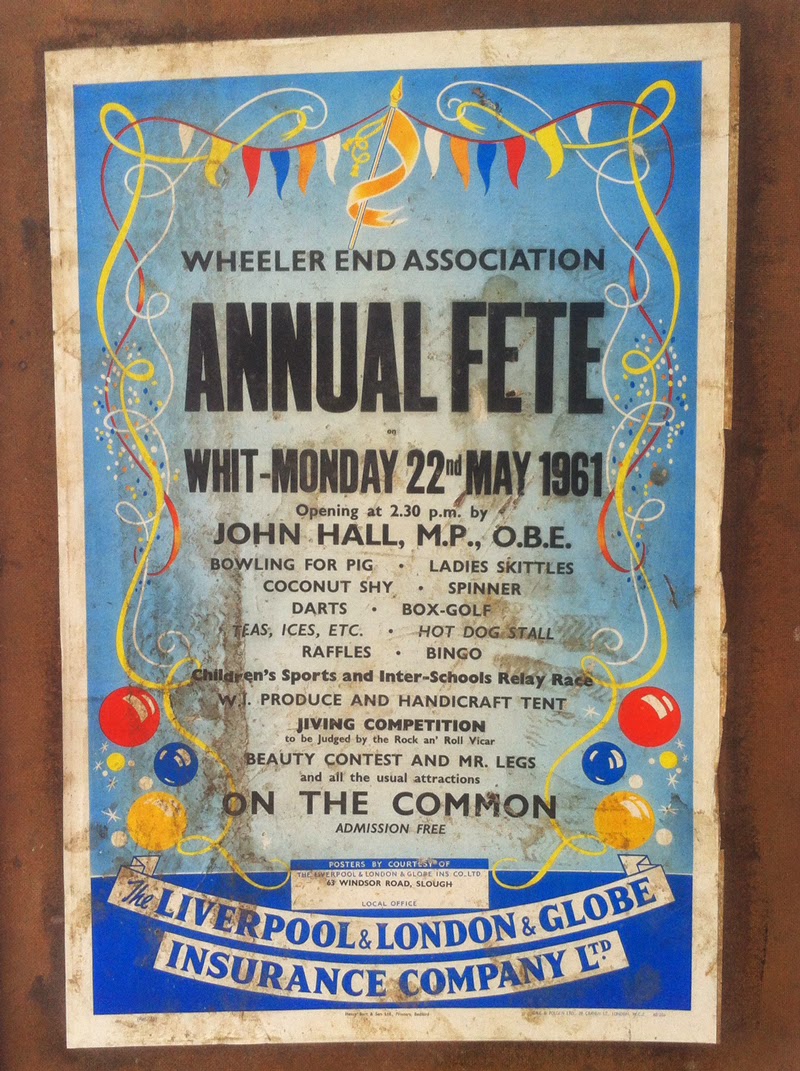 Wheeler End Association: 1961 WEA Poster