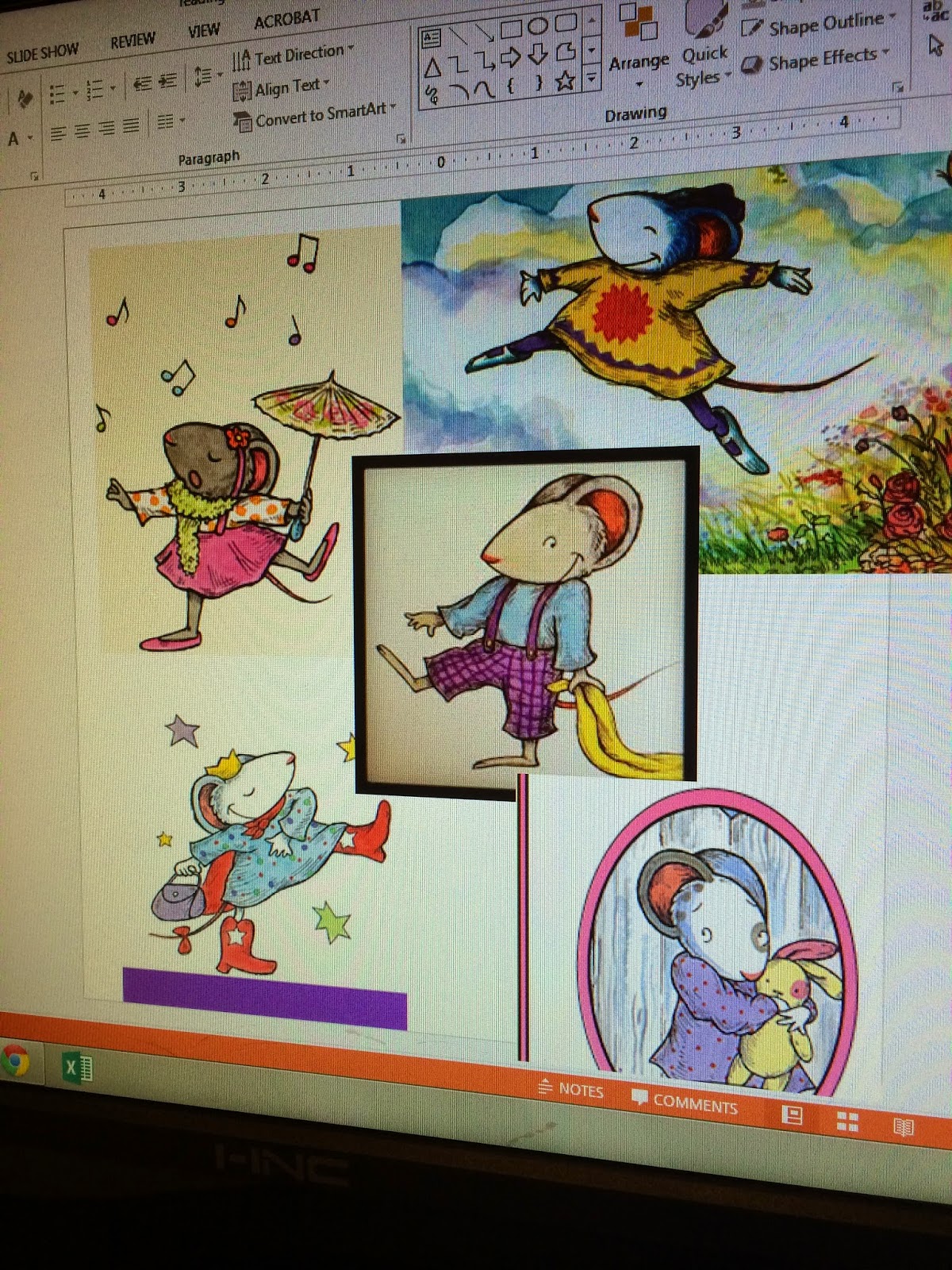 2nd Grade Snickerdoodles: Character Collage Project