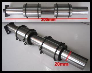 2nd MACHINE: Linear shaft, 200mm shaft length, LM-20, THK