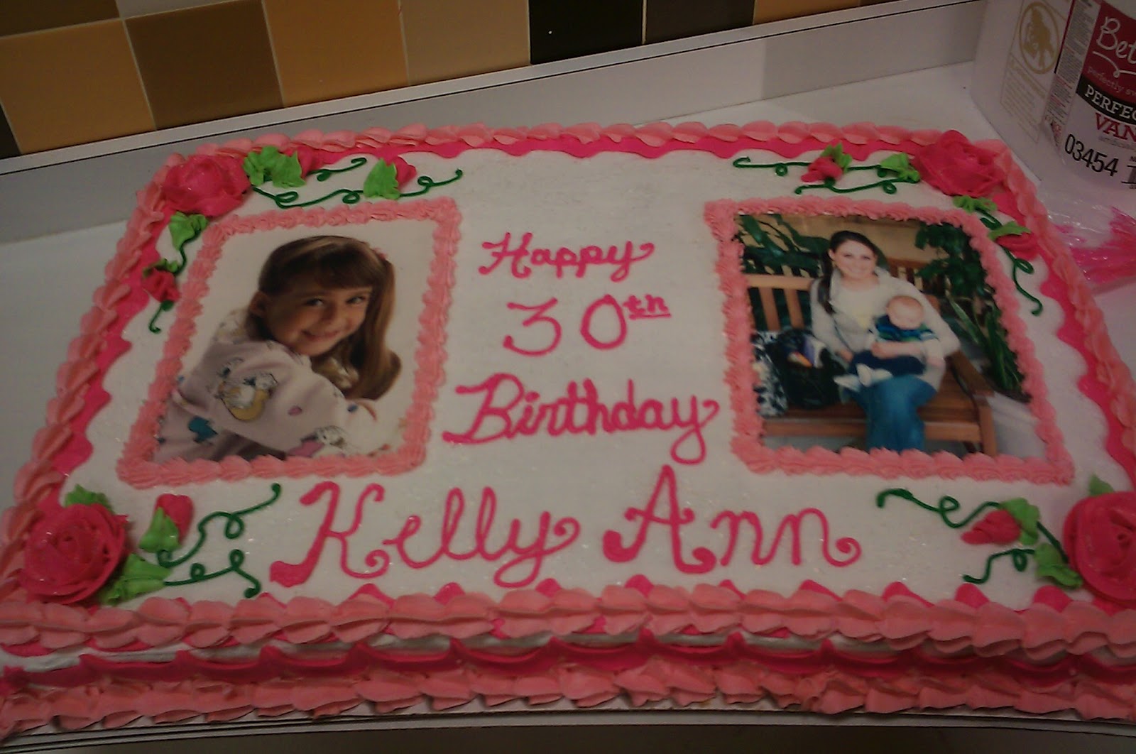 Iced Queen Cakery: 30th Birthday Cake