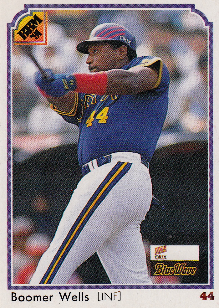 Japanese Baseball Cards: Boomer Wells