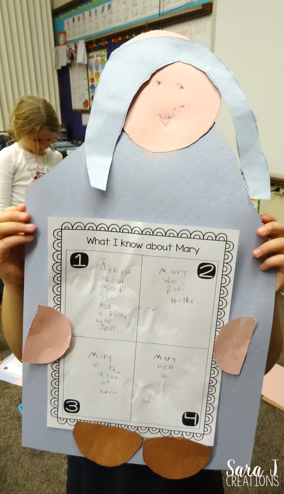 Blessed Mother Mary Craft | Sara J Creations