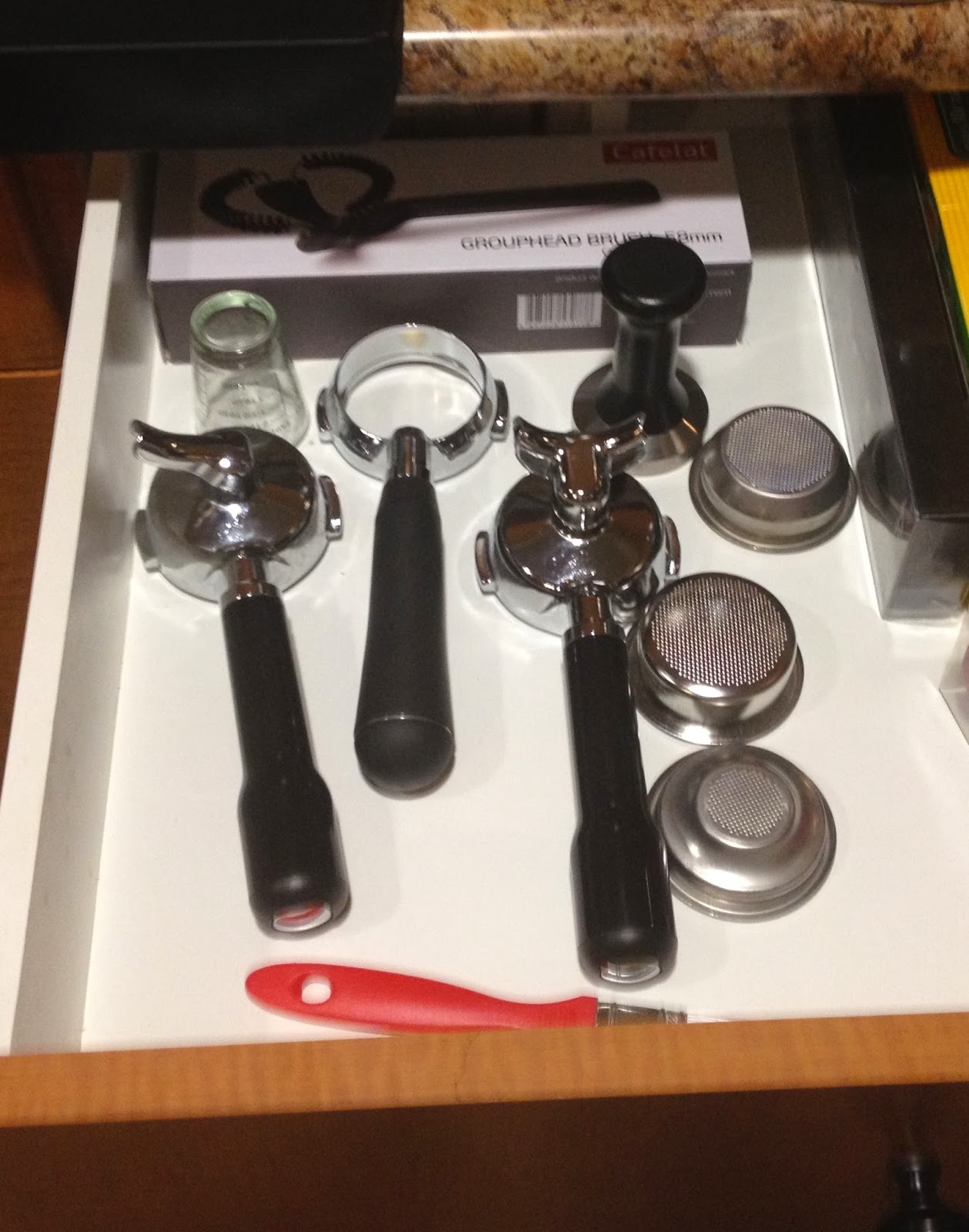 The Amateur Barista: The espresso toolbox Project