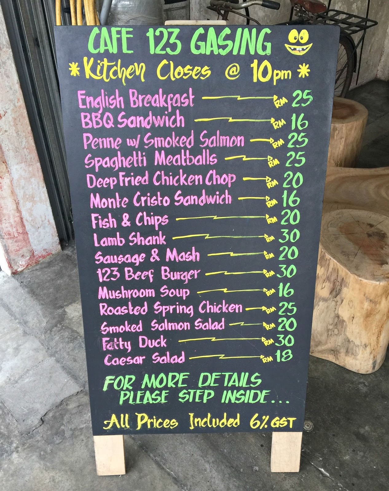 Faith Luv 2 Eat N Travel : Cafe 123 Gasing Cafe @ Petaling Jaya