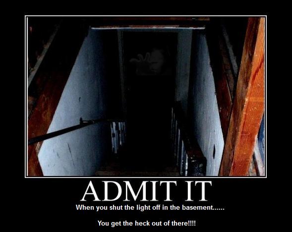 Something wicKED this way comes....: Don't go in the basement!