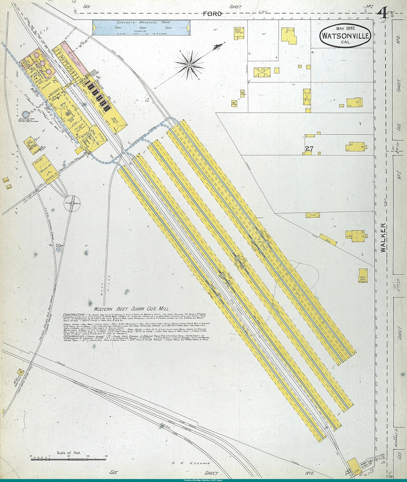 Santa Cruz Trains: Spreckels Beet Sugar Refinery