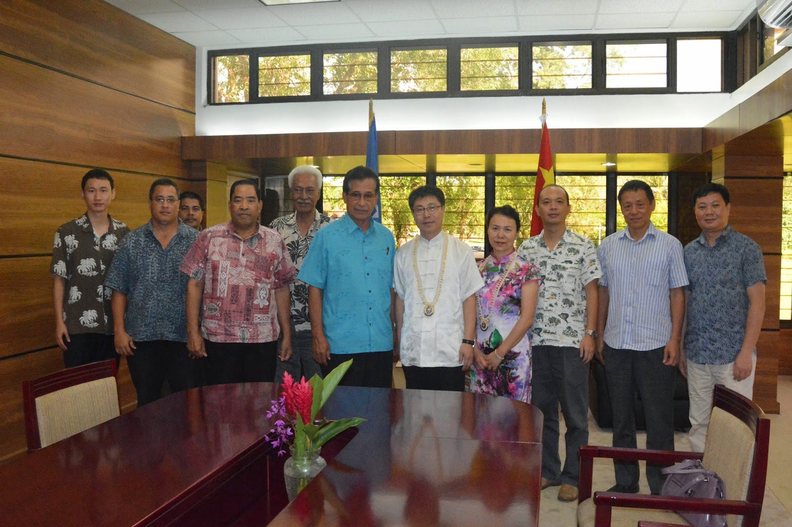 fsmupdates: President Mori receives the People's Republic of China ...