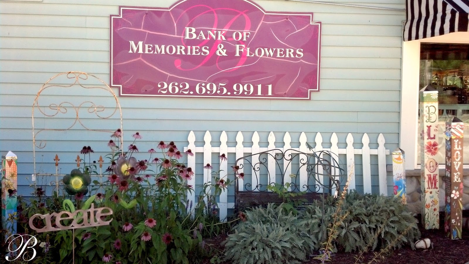 Bank of Flowers: The Garden at Bank of Memories Pewaukee