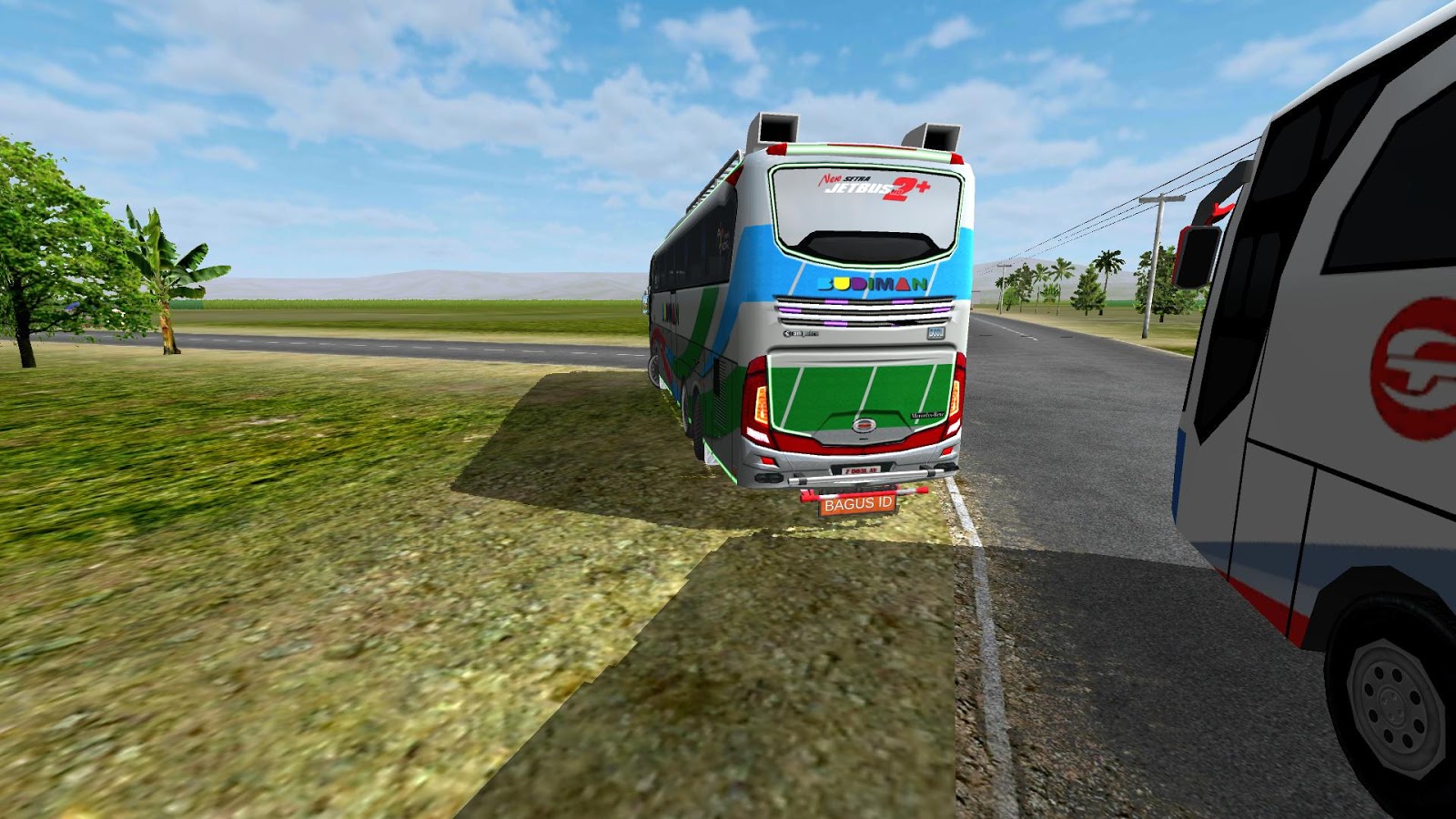 Livery Bus Budiman JB2 SHD by Doel BUSSID - Bagus ID