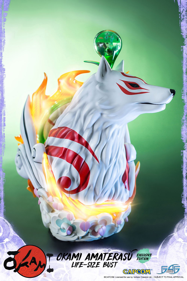 Okami - Amaterasu Life Size Bust (First 4 Figures)