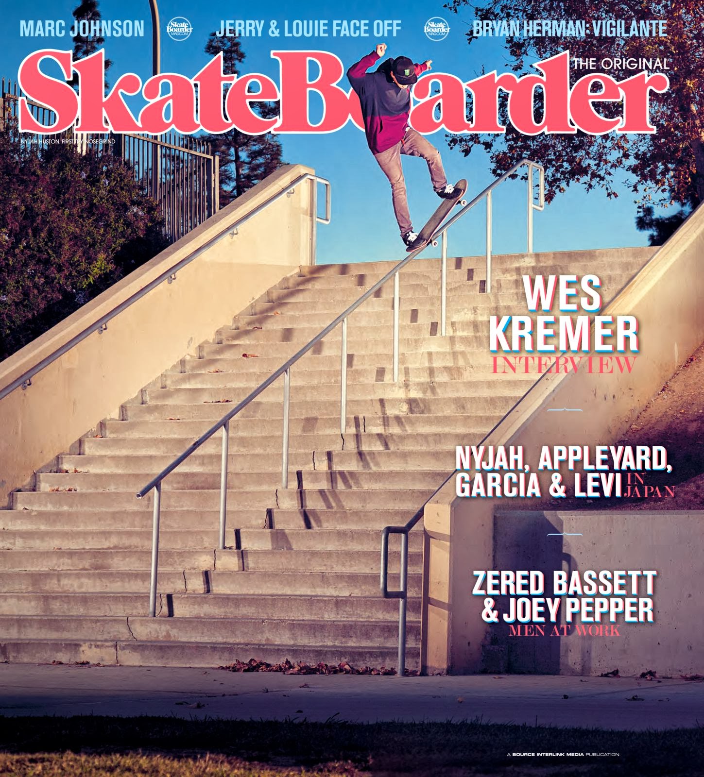 Skateboard Magazine Archive: Skateboarder February / March 2013