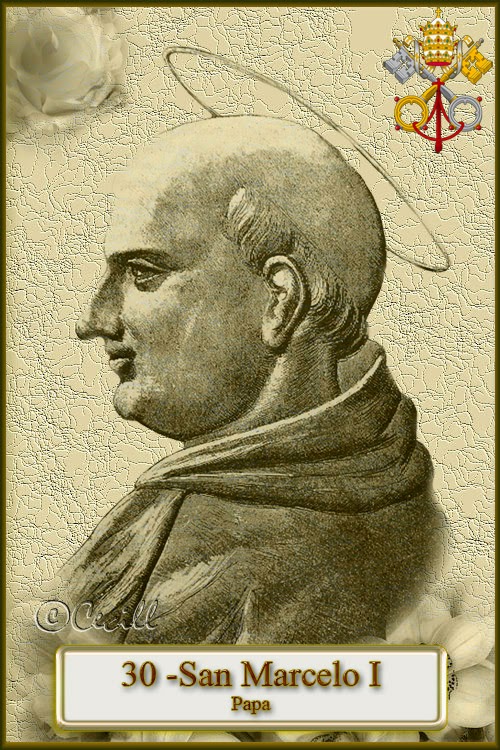 Los Papas, Vicarios de Cristo: San Marcelo I, Papa y Mártir