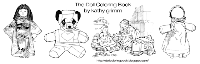 The Doll Coloring Book Index | The Doll Coloring Book