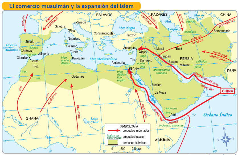 Geografía e Historia 2º ESO : LA ORGANIZACIÓN DEL IMPERIO ISLÁMICO