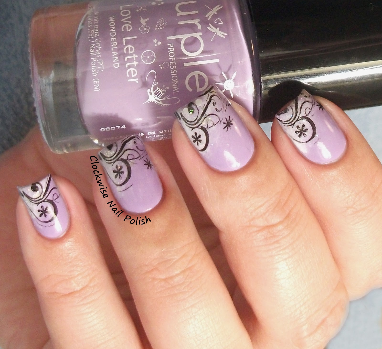 The Clockwise Nail Polish: Purple Professional 103 Love Letter ...