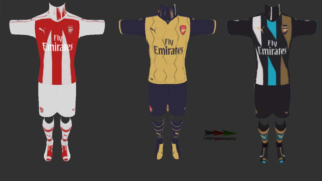 ARSENAL 2015-16 FANTASY KITS PES 2013 | PESWORDS