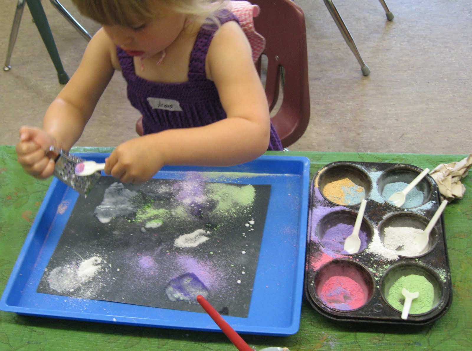 StrongStart: Chalk Salt Painting