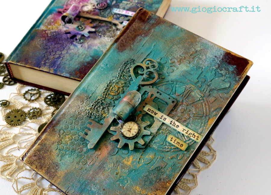 GiogioCraft: Tutorial: Altered Book Covers: Classic or Funky?