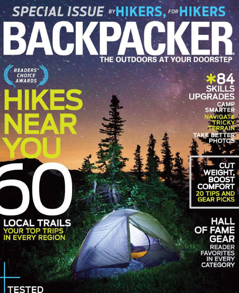 The Freelance Adventurer : Featured in Backpacker Magazine