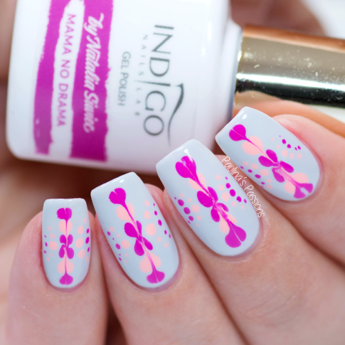 Easy drag watermarble nails TUTORIAL