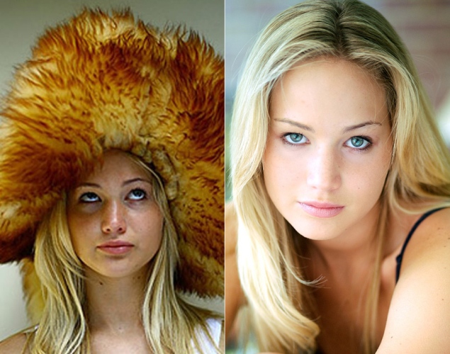 PHOTOS: Beautiful early modeling shots of Jennifer Lawrence ...