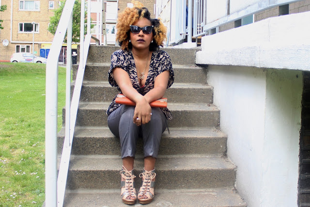 Courtney: Silver Trousers Part Three - Two Looks, One London