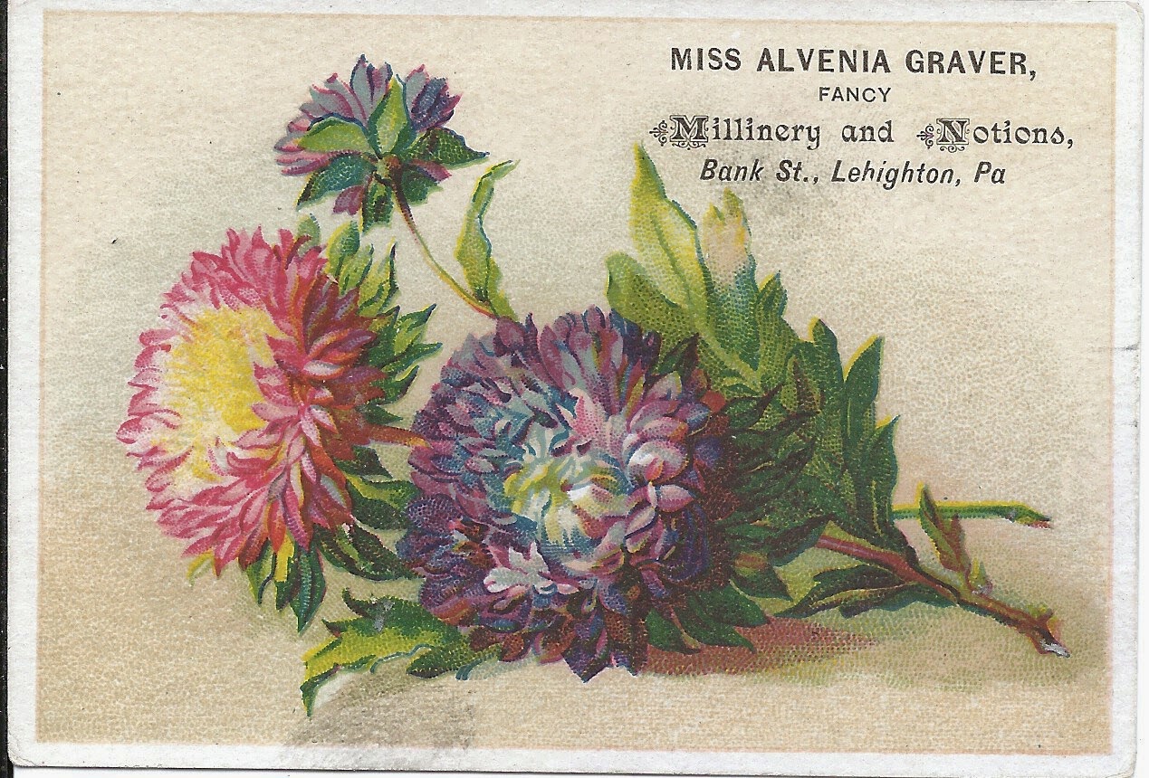 Cultured Carbon County: The Lehighton Gravers: Alvenia and Adaline ...