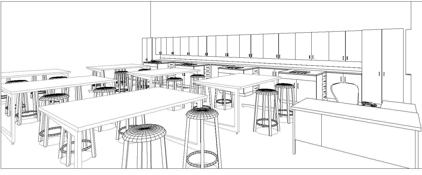 Lake Central High School Room Concepts: Art