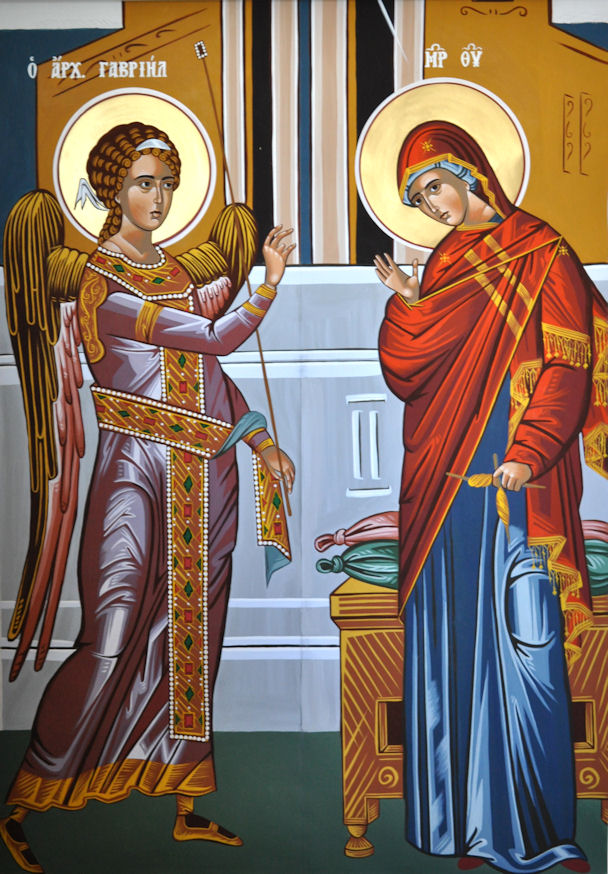 Η Σκέπη του Παππού "Αγιος Θεράπων": Ο ΕΥΑΓΓΕΛΙΣΜΟΣ ΤΗΣ ΘΕΟΤΟΚΟΥ ...